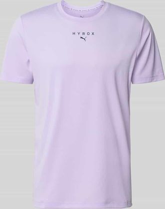 Puma Regular Fit Sport-T-Shirt mit Logo-Print Modell M PUMA X HYROX