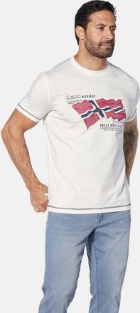 Jan Vanderstorm T-Shirt BALDEN mit gro&szlig;fl&auml;chigem Print