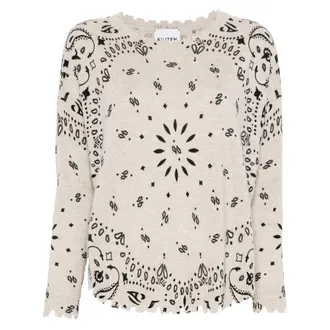 Kujten Bandana-print Sweater