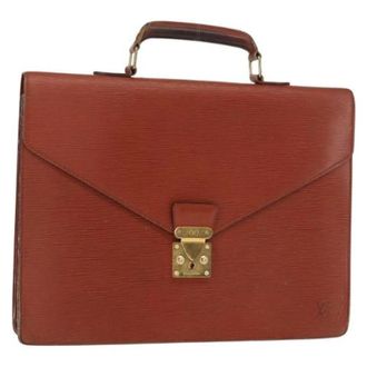 Louis Vuitton Pre-owned Vintage Leder Handtasche - - Pre-owned - Damen - Braun - ONE SIZE