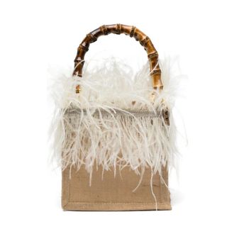 La Milanesa La Milanesa, Femme, Sacs, Beige, Taille: ONE Size Sacs &agrave; main