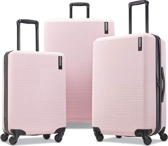 American Tourister Stratum XLT Erweiterbares Hartschalengep&auml;ck mit Spinnrollen, pink Blush, 3-Piece Set (20/24/28), Stratum XLT, erweiterbares Hartschalengep&auml;ck mit Spin