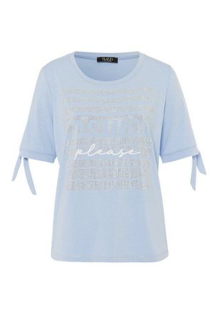 Tuzzi Nero T-Shirt mit funkelndem Schriftzug