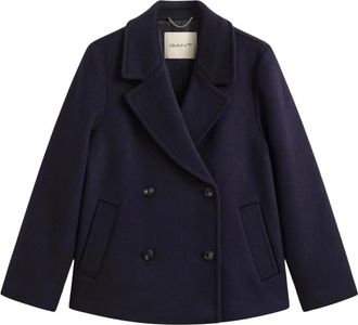 GANT Doppelreihiger Mantel - - Coats - Damen - Blau - L