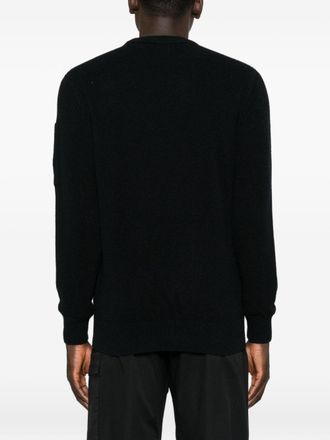 C.P. Company Knitted Crew Neck Sweater - Black