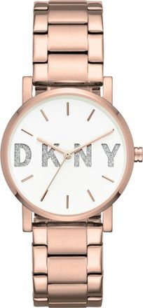 DKNY Uhren - Edelstahl Armbanduhr - Gr. unisize - in Quarz - für Damen