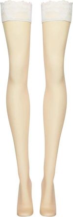 Wolford Nude 8 Lace Stay-Up - - Underwear - Damen - Wei&szlig; - S