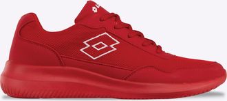 Lotto Sneaker LOTTO, Damen, Gr. 36, rot (rot, wei&szlig;), Synthetik, Textil, Schuhe Sneaker, besonders leicht & bequem