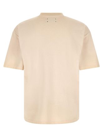 Amiri Graphic-Print Logo T-Shirt - Beige