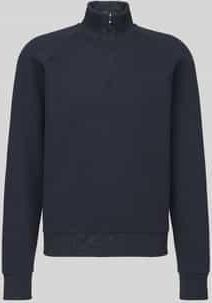 HUGO BOSS Sweatshirt mit Troyerkragen