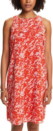 Esprit Damen 034ee1e331 Kleid, 854/Pastel Orange, Large