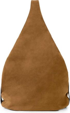 Stella McCartney Suede-Effect Zip-Around Shoulder Bag - Brown
