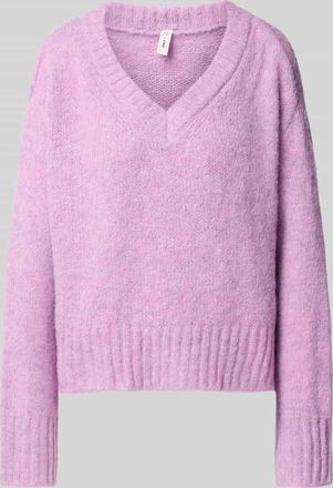 Only Pullover mit tiefem V-Ausschnitt Modell ONLFIONA