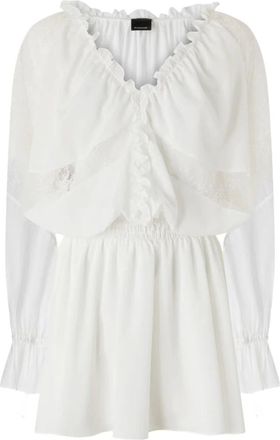 Pinko Pinko, Femme, Blouses et Chemises, Blanc, Taille: 38 FR Robe Aggie