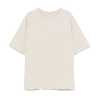 Christophe Lemaire Warm Beige Box T-Shirt - - Tops - Herren - Beige - L