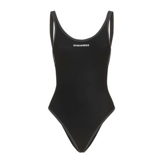 Dsquared2 Femme, Maillots de bain, Noir, Taille: 36 FR Maillot de bain une pi&egrave;ce