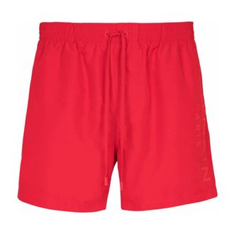 Balmain Badeshorts it Balain Paris-Stickerei - - Swimwear - Herren - Rot - S