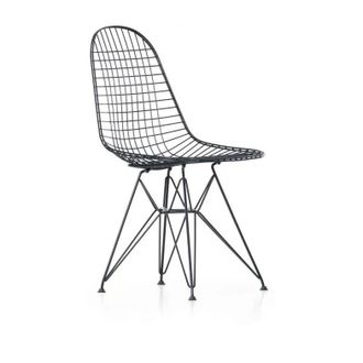 Vitra Chaise Eames wire DKR pi&egrave;tement epoxy Vitra