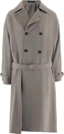 Giorgio Armani Trench-Coat - Vert