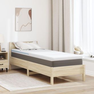 vidaXL Coussins de Matelas Blanc 80 x 200 cm Vidaxl