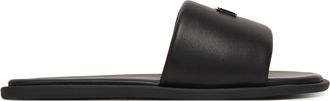 Tommy Jeans Pantoletten Tommy Jeans Tjw Soft Padded Casual Slide EN0EN02950 Schwarz