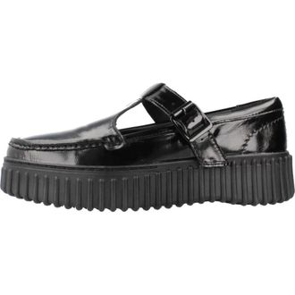 Clarks Stilvolle Flats f&uuml;r den Alltag - - Shoes - Damen - Schwarzk - 36 EU