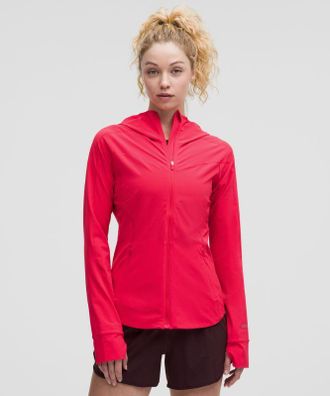 lululemon Coupe-vent Mist Over pour Femmes - Rouge - Taille 10