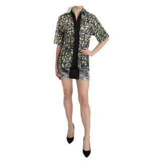 Kenzo Hemdkleid mit Kragen - - Dresses - Damen - Schwarzk - S