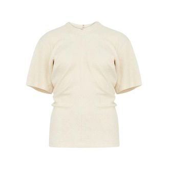 Acne Studios Femme, Tops, Beige, Taille: 38 FR T-shirt ajusté