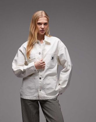 Carhartt Work in Progress Michigan - Manteau - Blanc