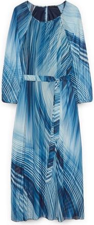 Fiorella Rubino Femme, Robes, Bleu, Taille: 40 FR Printed Long Dress
