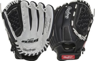 Rawlings Unisex - Erwachsene RSB120GB-0/3 12 BSK/NFC Softball-Handschuh, Schwarz/Grau, 12 inch