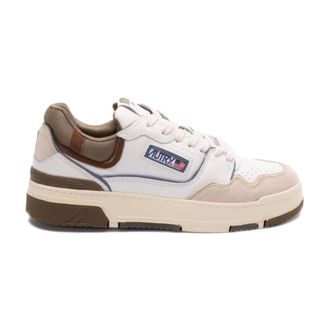 Autry Homme, Chaussures, Multicolore, Taille: 43 EU Baskets Blanches Vertes Style &Eacute;l&eacute;gant
