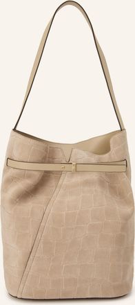 HUGO BOSS Schultertache Revers Buck beige