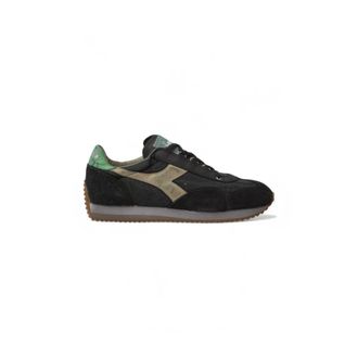 Diadora Homme, Chaussures, Noir, Taille: 44 EU Dirty Stone Wash Evo Canvas Baskets