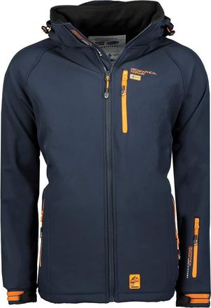 Geographical Norway Ritchoneama Herren - Softshelljacke mit Kapuze f&uuml;r Herren, wasserdicht, Outdoor-Mantel, winddicht, taktisch, robust - Wandern, Skifahren, Herbst, Wint