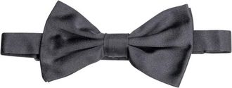 Dolce & Gabbana Homme, Accessoires, Noir, Taille: ONE Size Silk Satin Bow Tie