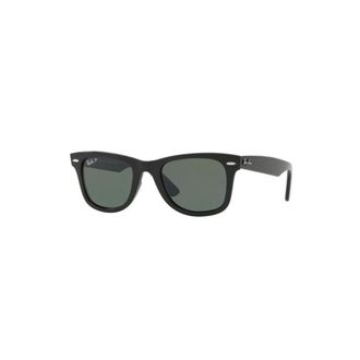 Ray-Ban unisex, Accessoires, Noir, Taille: 50 MM Authentiques Lunettes de Soleil Wayfarer Ease
