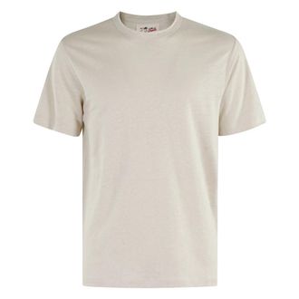 MC2 Saint Barth Leinen T-Shirt Ecstasea Grano - - Tops - Herren - Beige - S