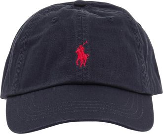 Polo Ralph Lauren Homme, Accessoires, Bleu, Taille: ONE Size Casquette de baseball en coton chino