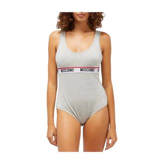 Moschino Damen, Oberteile, Grau, XSGr&ouml;&szlig;e