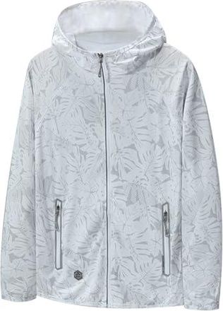 Generic Veste &agrave; capuche fine pour femme 2026, blanc, 3XL