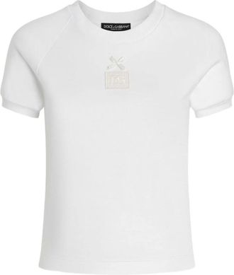 Dolce & Gabbana Femme, Tops, Blanc, Taille: 36 FR Dolce & Gabbana T-shirts et polos Blanc