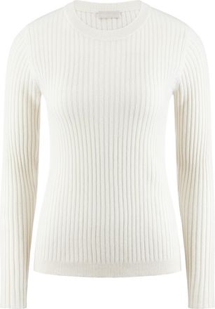 Peter Hahn Rundhals-Pullover Peter Hahn weiss