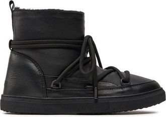 INUIKII Schneeschuhe Full Leather 55102-087 Schwarz