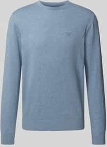 Barbour Strickpullover mit gerippten Abschl&uuml;ssen