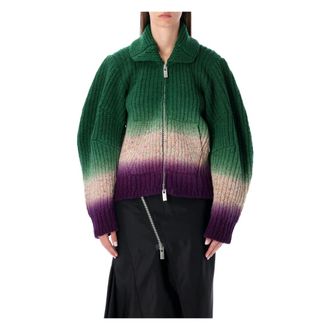 sacai Damen, Strickwaren, Mehrfarbig, LGr&ouml;&szlig;e