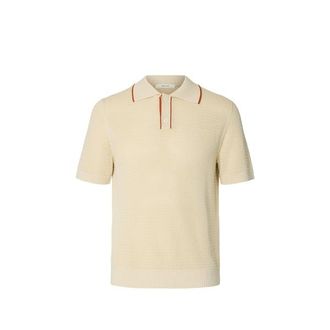 Selected Polo manches courtes en coton