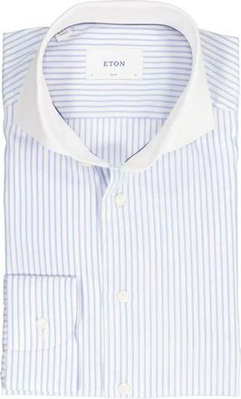 Eton Herren Hemd blau Kent