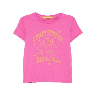 Mother The Lil Goodie Goodie - Cosmic Cowgirl Bar & Grill - - Tops - Damen - Rosa - M